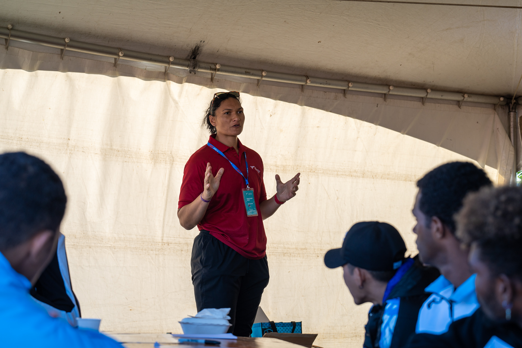 Building a community of wellbeing at the Oceania Athletics ...